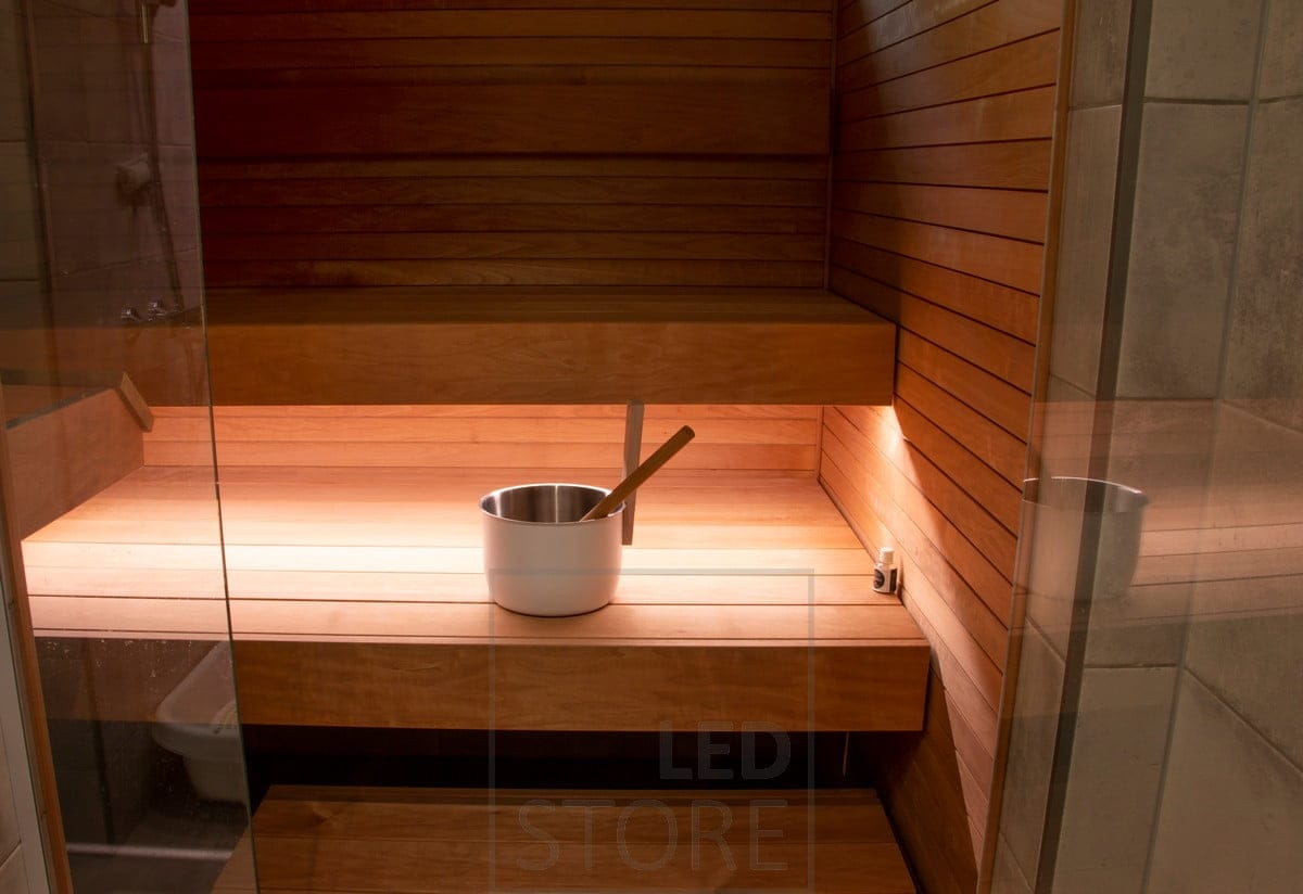 Creative sauna lighting - Blog - Ledstore.pro